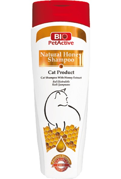 Bio Pet Active Natural Bal Özlü Kedi Şampuanı 400 ml