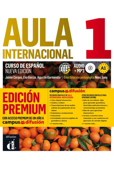 Spanish Aula Internacional Nueva Edición İspanyolca Eğitim 1+ Mp3 CD Spanish Aula Internacional Nueva Edición İspanyolca Eğitim 1+ Mp3 CD