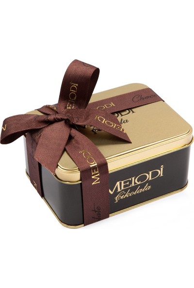 Melodi Çikolata Metal Kutu Çikolata Draje 300 gr Melodi Çikolata Metal Kutu Çikolata Draje 300 gr