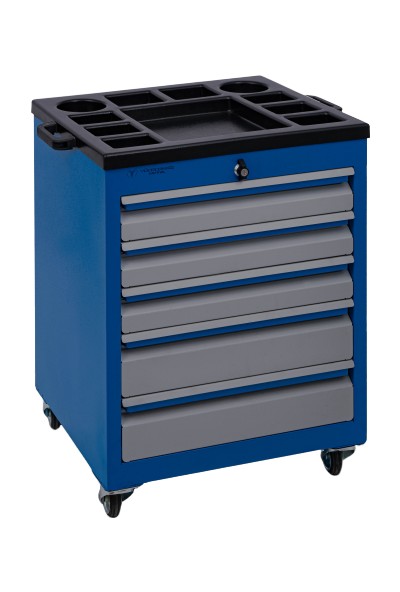 Yücecengiz Metal Takım Arabası 5 Çekmeceli Boş Mavi TK1500