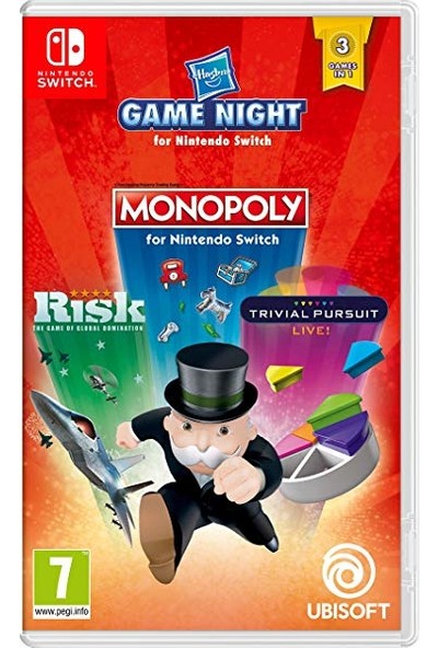 Hasbro Game Night For Nintendo Switch Oyun Hasbro Game Night For Nintendo Switch Oyun