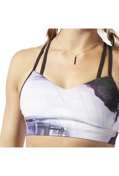 Reebok Dy8186 Beyaz Kadın Spor Sütyeni Bra