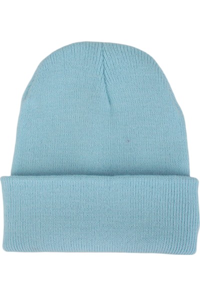 Örgü Bere Açık Mavi Örgü Bere Açık Mavi