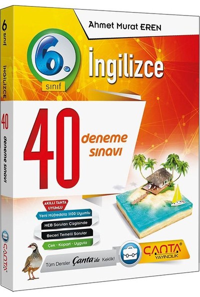 Çanta Yayıncılık 6.Sınıf Ingilizce 40 Deneme Sınavı
