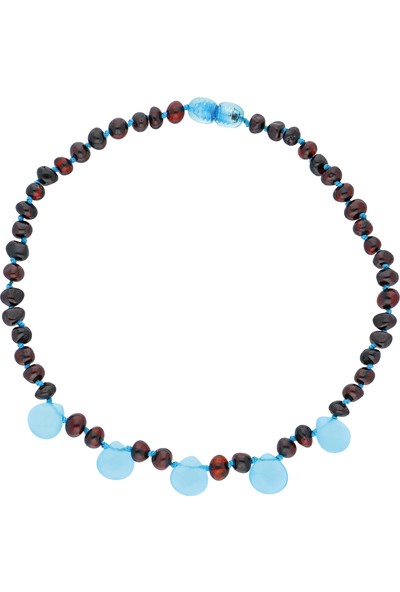 Chavin Kehribar Çocuk Bebek Diş Kolyesi EE91