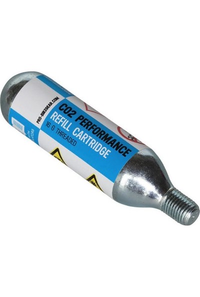 Pro Basınçlı Hava Kartuşu 16GR Co2 Tüp Pro Basınçlı Hava Kartuşu 16GR Co2 Tüp
