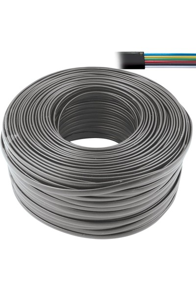 Hq Speed Yassı Köken Kablo /flat Kablo 6 Lı 200 Mt Hq Speed Yassı Köken Kablo /flat Kablo 6 Lı 200 Mt