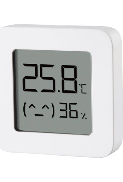 Xiaomi Bluetooth Akıllı Sıcaklık ve Nem Ölçer Termometre - Beyaz