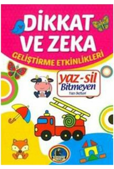 Defter Yaz - Sil Dikkat ve Zeka Geliştirme Etkinlikleri Defter Yaz - Sil Dikkat ve Zeka Geliştirme Etkinlikleri