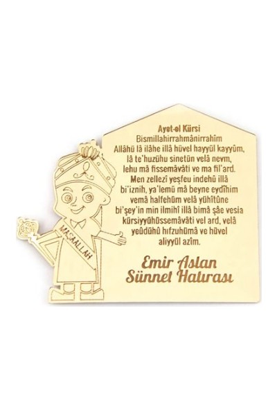 Dünya Hediye Gold Pleksi Sünnet Hediyelik Magnet Kendin Süsle 10 Adet Dünya Hediye Gold Pleksi Sünnet Hediyelik Magnet Kendin Süsle 10 Adet