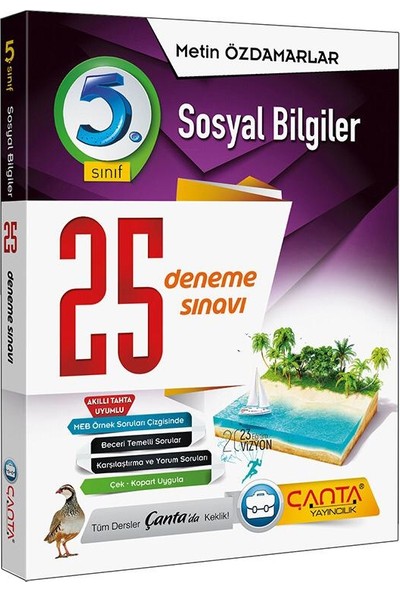 Çanta Yayınları 5. Sınıf Sosyal Bilgiler 25.deneme