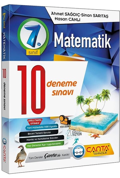 Çanta Yayınları 7. Sınıf Matematik Deneme Çanta Yayınları 7. Sınıf Matematik Deneme