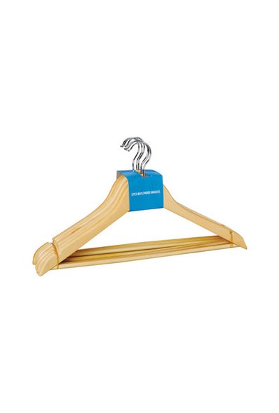 Touch Me Ahşap Askı 6'lı