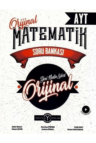 Orijinal Yayınları AYT Matematik Soru Bankası Orijinal Yayınları AYT Matematik Soru Bankası