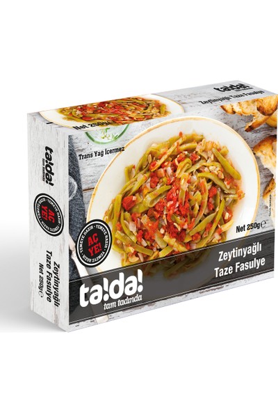 Tada Zeytinyağlı Taze Fasulye Tada Zeytinyağlı Taze Fasulye