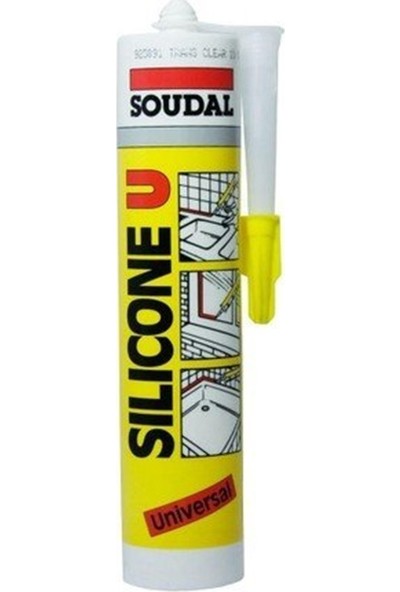 Soudal Şeffaf Silikon 280 gr Soudal Şeffaf Silikon 280 gr