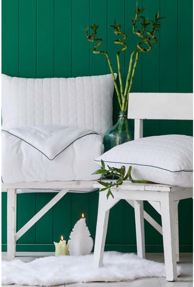 Karaca Home Çift Kişilik Bambu Yorgan - 2 Adet Bambu Yastık Hediyeli Karaca Home Çift Kişilik Bambu Yorgan - 2 Adet Bambu Yastık Hediyeli