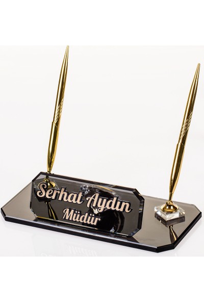 Ofistike Kabartma Yazılı Masa İsimlik Ofis Masa İsimliği - Delos Ofistike Kabartma Yazılı Masa İsimlik Ofis Masa İsimliği - Delos