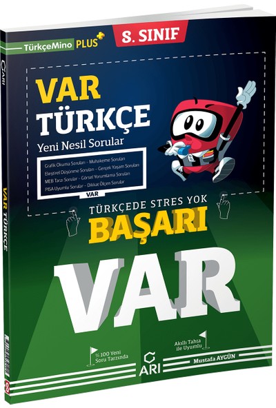 Arı Yayıncılık 8 Sınıf Var Türkçe Soru Bankası
