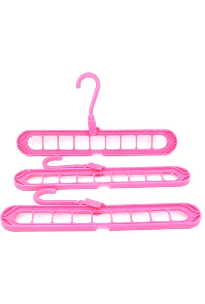 Paçi Sihirli Elbise Askısı 6 Adet 9 Gözlü