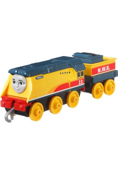 Thomas & Friends™ Trackmaster Sür-Bırak Büyük Tekli Trenler, Rebecca, Sarı Vagonlu Oyuncak Lokomotif Tren, FXX27 Thomas & Friends™ Trackmaster Sür-Bırak Büyük Tekli Trenler, Rebecca, Sarı Vagonlu Oyuncak Lokomotif Tren, FXX27