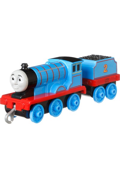 Thomas & Friends™ Trackmaster Sür-Bırak Büyük Tekli Trenler, Edward, Mavi Vagonlu Oyuncak Lokomotif Tren, GDJ57