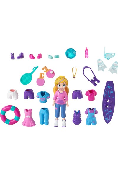 Polly Pocket Spor Yapıyor Oyun Setleri GBF86 Polly Pocket Spor Yapıyor Oyun Setleri GBF86