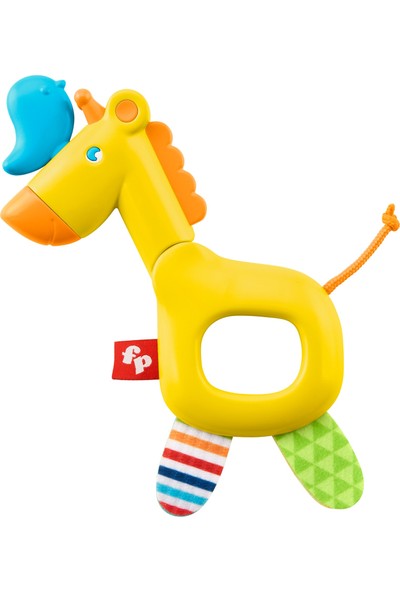 Fisher Price Sevimli Dostlar Dişlik ve Çıngıraklar - Zürafa GGF05