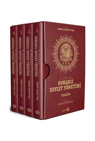 19. Yüzyılda Osmanlı Devlet Yönetimi Tezakir (Takım 4 Cilt ) - Ahmed Cevdet Paşa 19. Yüzyılda Osmanlı Devlet Yönetimi Tezakir (Takım 4 Cilt ) - Ahmed Cevdet Paşa