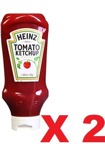 Heinz Ketçap 700 gr x 2 Adet