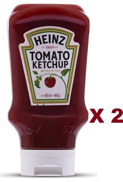 Heinz 460 gr Ketcap x 2 Adet Heinz 460 gr Ketcap x 2 Adet