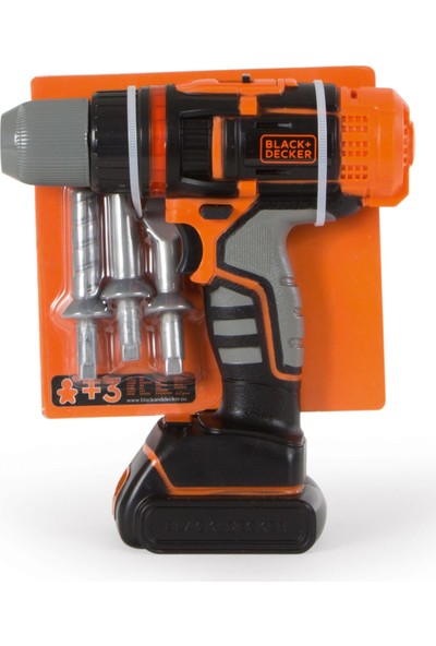 Smoby Black+Decker Elektronik Mini Matkap Smoby Black+Decker Elektronik Mini Matkap