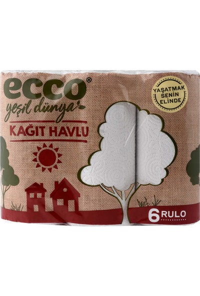 Ecco Kağıt Havlu 6'lı