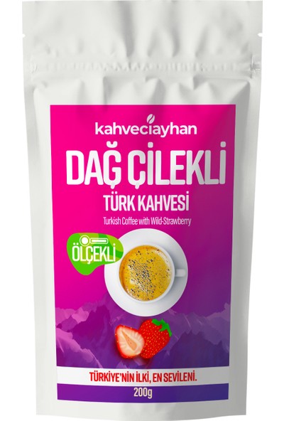 Kahveci Ayhan Dağ Çilekli Türk Kahvesi 200 gr