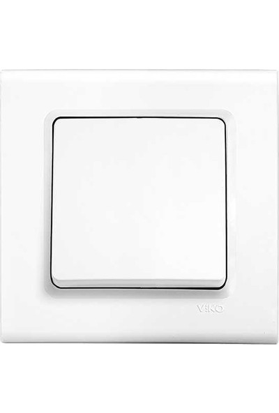 Viko Linnera Anahtar Beyaz Çerçeveli Viko Linnera Anahtar Beyaz Çerçeveli