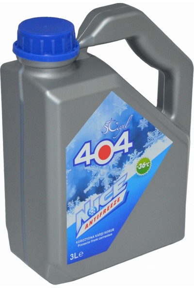404 Antifriz Mavi 3 lt