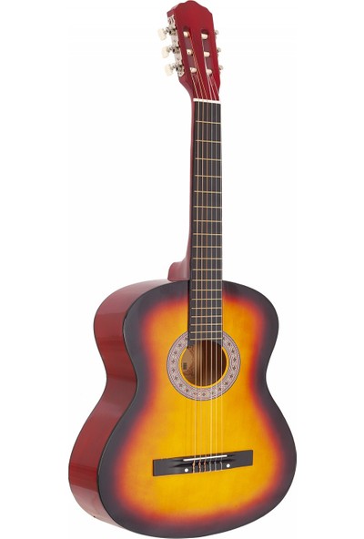 Madrıd MCG-120-SB Sunburst-Günbatımı 39 Klasik Gitar Tam Boy