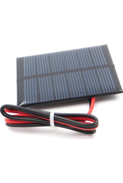 ECE Güneş Paneli 3.7V 1W 500mA 110mm x 69mm 20cm Kablolu ECE Güneş Paneli 3.7V 1W 500mA 110mm x 69mm 20cm Kablolu