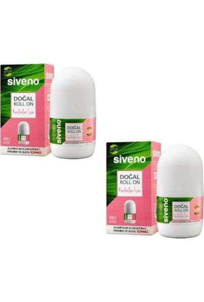 Siveno %100 Doğal 2'Li Kadın Roll-On Seti 50 Ml Siveno %100 Doğal 2'Li Kadın Roll-On Seti 50 Ml