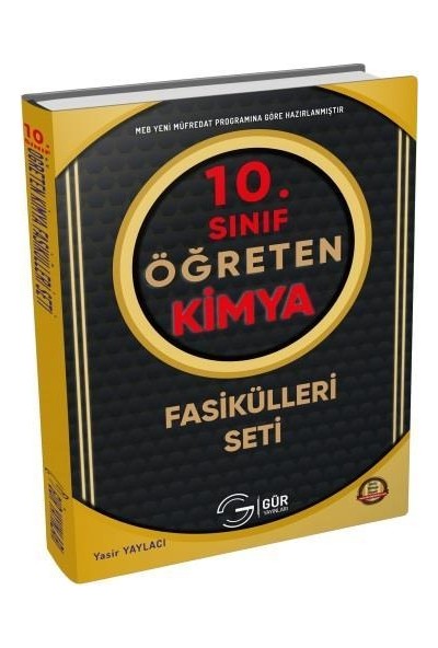 Gür Yayınları 10. Sınıf Öğreten Kimya Set