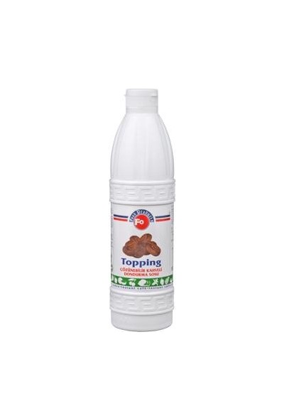 Fo Çözünebilir Kahveli Topping Dondurma Sosu 1 kg Fo Çözünebilir Kahveli Topping Dondurma Sosu 1 kg
