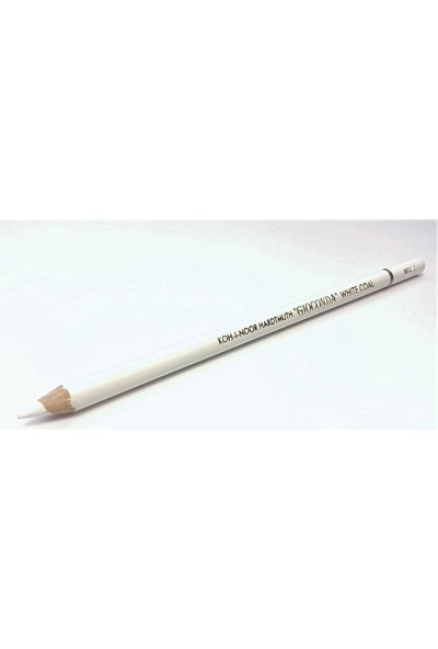 Koh-I-Noor Beyaz Füzen Kalemi 8812/2 White Coal
