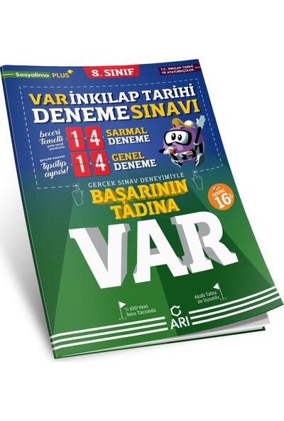 Arı Yayıncılık 8 Sınıf Var Sosyal Deneme