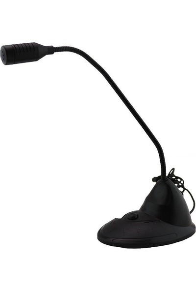 Powermaster PM-33999 Siyah Masaüstü Mikrofon Powermaster PM-33999 Siyah Masaüstü Mikrofon