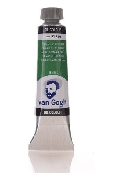 Van Gogh Yağlı Boya 40 ml 619 Permanent Green Deep Van Gogh Yağlı Boya 40 ml 619 Permanent Green Deep