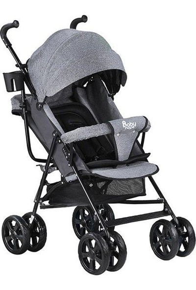 Babyhope SA7 Baston Bebek Arabası Gri