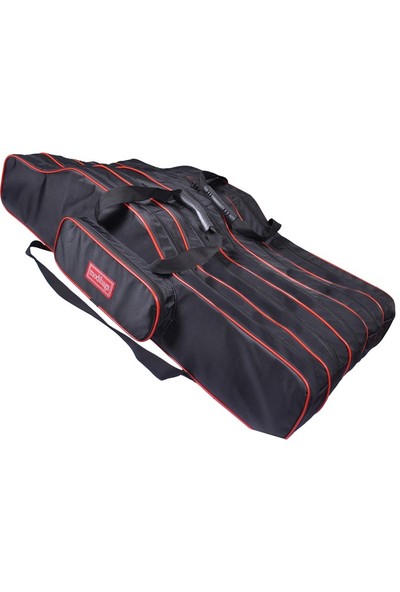 Modibags 110 Cm 4 Göz Olta Kamış Çantası Siyah