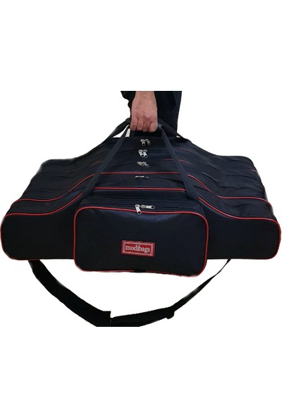 Modibags 115 Cm 4 Göz Lüks Olta Kamış Çantası Siyah Modibags 115 Cm 4 Göz Lüks Olta Kamış Çantası Siyah