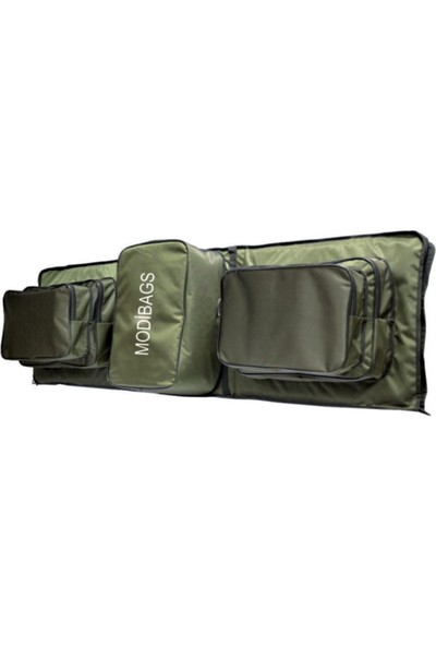 Modibags 3 Parça 360 135 Cm Parçalı Olta Kamış Çantası Haki Modibags 3 Parça 360 135 Cm Parçalı Olta Kamış Çantası Haki