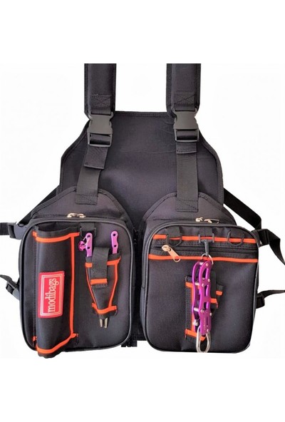 Modibags Balıkçı Spin Yelek Siyah Modibags Balıkçı Spin Yelek Siyah